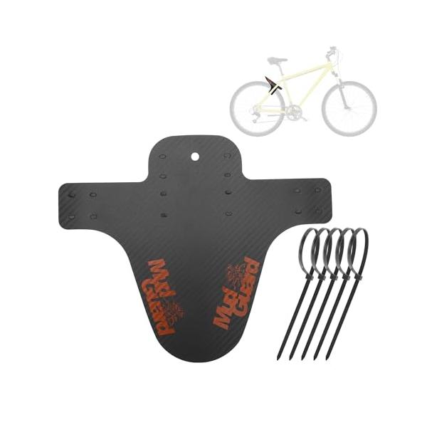 オレンジ/-/-・Color:オレンジ・タイプ：汎用タイラップ式/ケーブル束ね具5本・しっかりとした防護：泥や水の飛び跳ねを防ぎ、快適な走行をサポートします。・ユニークなデザイン：独自の曲線デザインで、風の抵抗を軽減し、効率的な走行をサポー...