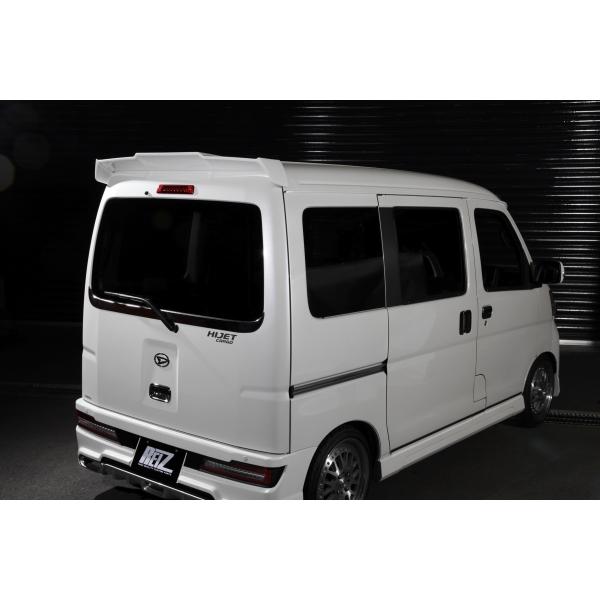 S321V S331V ハイゼットカーゴ ワイパーレス 素地 リアゲートスポイラー 塗装済 車用品 | kochi-ot.main.jp