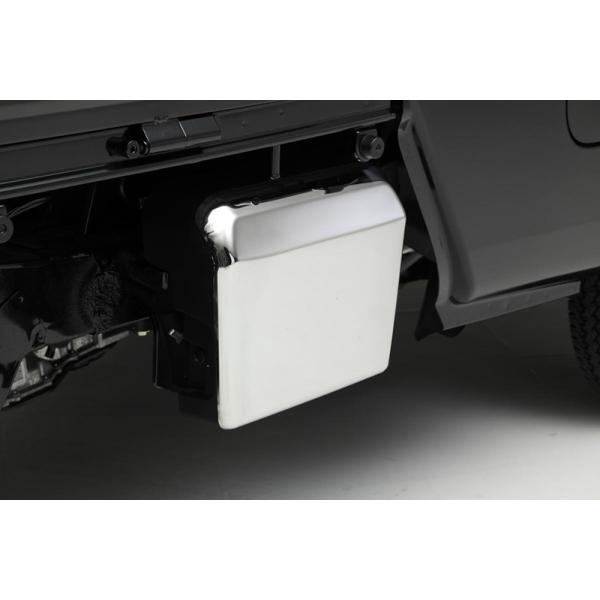 【REIZ(ライツ)】S500系 後期 ハイゼットトラックバッテリーカバーステンレス製 メッキ調鏡面仕上げピクシストラック サンバートラック ハイゼットジャンボ S500P S510P カスタム パーツ ドレスアップ S500 S510 ハ...