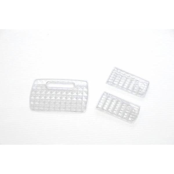 エアウェイブ エディックス エレメントクリスタルルームランプレンズセット3ピースGJ1 GJ2 BE1 BE2 BE3 BE4 BE8 YH2 ルームランプ ルームライト 室内灯 車内灯 マップランプ