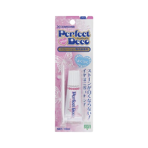 強力タイプのデコ専用接着剤です。【用途】デコレーション専用接着剤。【機能・特徴】有機溶剤不使用なので嫌な臭いがせず、プラスチックを溶かしません。固まるまでの時間に余裕があり、ストーンを並べた後の微調整もできます。水・熱・衝撃に強いので、日常...