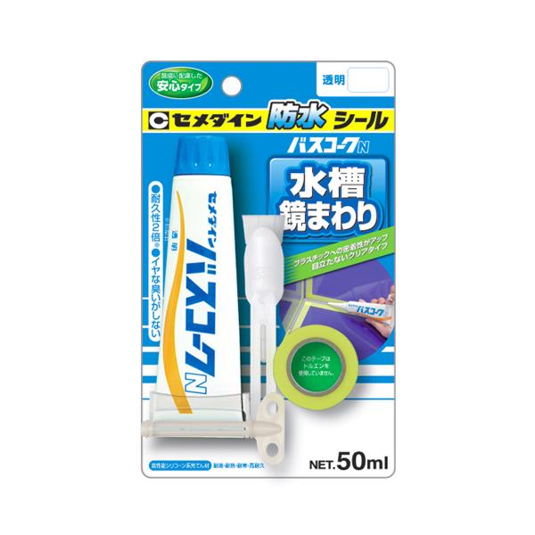 気になる臭いをカットした人に優しい新性能です。【用途】飼育水槽・鏡まわり・洗面台と壁・断熱フィルムの端末シールなど、水まわりの防水・すき間補修。【機能・特徴】下地素材への密着性をアップさせた高性能タイプです。安心性能と、充てん補修材本来の基...