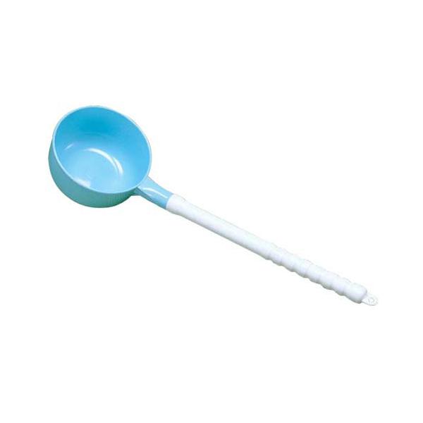 液肥・薬剤の散布等に最適です。【用途】柄杓。【機能・特徴】プラスチック製で耐久性に優れています。【仕様】●容量：１０００ｍｌ。●カラー：ライトブルー。【材質】●プラスチック。