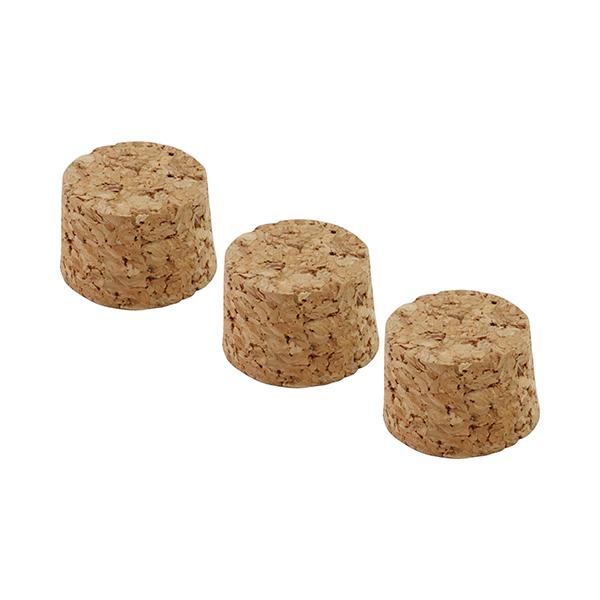 瓶等の容器のふたにおすすめなコルク栓です。【用途】筒状の容器のふた等に使用するコルク栓。【機能・特徴】用途色々、自然素材を使用した商品です。【仕様】●サイズ(約)：38mm×34mm×25mm。【材質】●コルク。