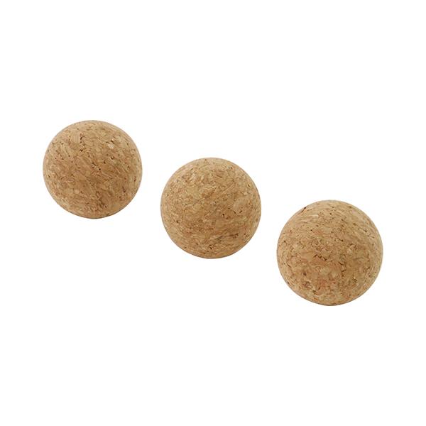 工作素材におすすめなコルク球です。【用途】工作等に使用するコルク素材。【機能・特徴】用途色々、自然素材を使用した商品です。【仕様】●サイズ(約)：直径30mm。【材質】●コルク。
