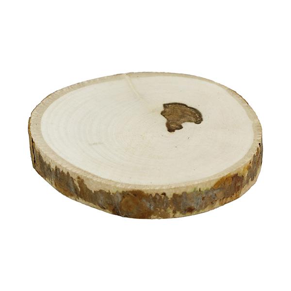 工作におすすめな自然木素材です。【用途】工作に使用する自然木素材。【機能・特徴】天然素材ならではの風合いを生かした商品です。【仕様】●サイズ(約)：幅75mm×高さ73mm×奥行15mm。【材質】●天然木。