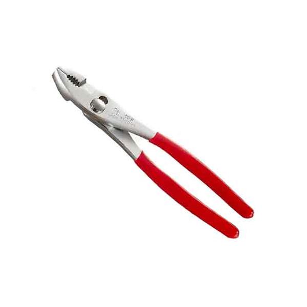 つかむ、はさむ、回す、切る、家庭や工場で大活躍の万能工具です。【用途】物をつかむ、回す作業。【機能・特徴】パイプ・六角ナット・板材すべにガッチリと噛む理想的な歯型形状。カッター部で釘や針金などが切れます。（軟線で２．６ｍｍ位まで）。抜群の耐...