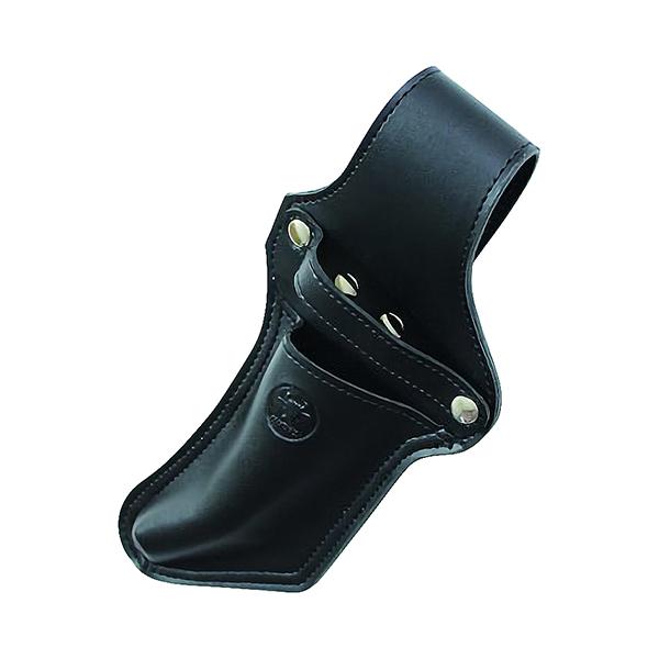 倍力Wカッター用専用ケースです。【用途】倍力Wカッター専用の革製ホルダー。【機能・特徴】収納、携帯にご使用頂けます。【仕様】●全長：約250mm。●全重量：約75g。●適用対象品：倍力Wカッター。【材質】●合成皮革。