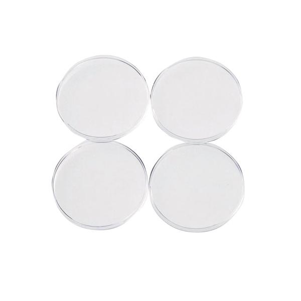 【用途】ラウンドＬサイズの単独分け用蓋。【機能・特徴】ラウンドＬ用蓋。中身が見易いクリアータイプ。【仕様】●４枚ヘッター付き袋入り。【材質】●スチロール。