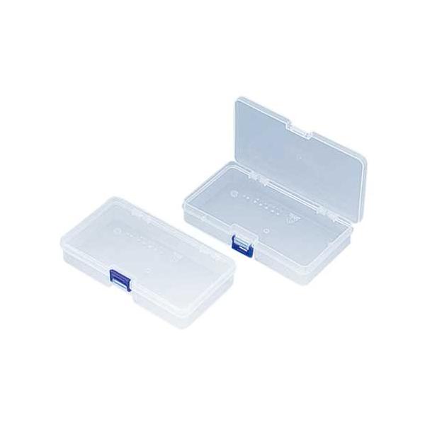 幅広、変形ものの収納に最適。【用途】小物収納。【機能・特徴】幅広、変形ものの収納に最適です。ピッタリ一体、Ｗ機能で持ち運び収納も便利です。蝶番、バックルはオール別部品使用で、耐久性抜群です。【仕様】●色：クリア。●仕切り：フリー。【材質】●...