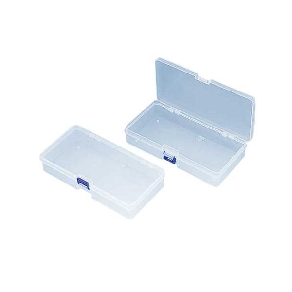 幅広、変形ものの収納に最適。【用途】小物収納。【機能・特徴】幅広、変形ものの収納に最適です。ピッタリ一体、Ｗ機能で持ち運び収納も便利です。蝶番、バックルはオール別部品使用で、耐久性抜群です。【仕様】●色：クリア。●仕切り：フリー。【材質】●...