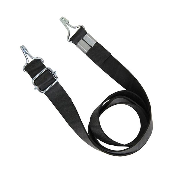 軽トラックなどのシートを固定に使用できるゴムバンドです。【用途】軽トラックシート固定やホロ車シートの固定。【機能・特徴】フック部分が移動可能な為様々な場所に金具を引っ掛け固定可能です。【仕様】●長さ：約1m。●フック：片側送り金具。●幅：約...