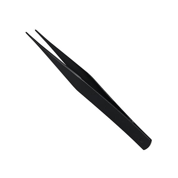 精密作業の必需品、高精度のカチオン塗装を施したピンセットです。【用途】各種精密作業やプラモデル・工作・手芸用。【機能・特徴】精密作業の必需品です。カチオン塗装を施してあります。微小なパーツ類をつかむことができます。先の細いピンセットなので細...