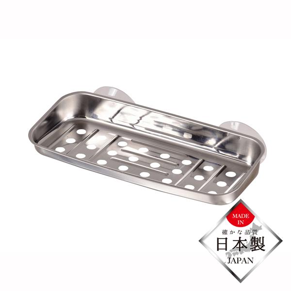 【JANコード】4549308516531【商品仕様】本体：ステンレス鋼　吸着盤：塩化ビニル【サイズ】製品サイズ（約）：220×100×60mm製品重量（約）：118g【メーカ】パール金属【生産地】日本