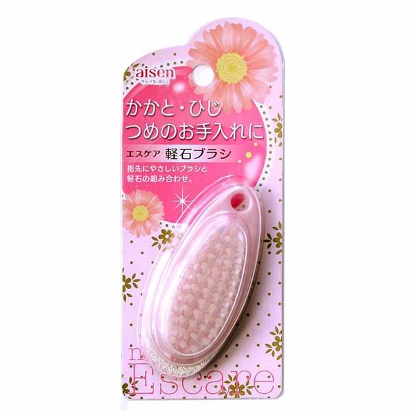 【JANコード】4901105262453【商品仕様】台：ポリエチレン樹脂毛：ナイロン軽石：無機質発泡体【サイズ】個装サイズ（約）：W80×D35×H165mm【メーカ】アイセン【生産地】中国