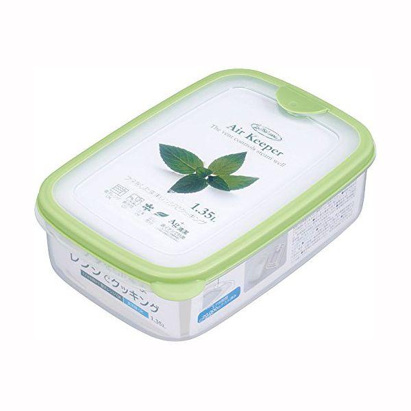 【JANコード】4901126003233【商品仕様】本体・フタ：ポリプロピレンフタ枠：エラストマー【サイズ】商品サイズ（約）：W141×D214×H64mm容量（約）：1350ml【メーカ】岩崎工業【生産地】ベトナム