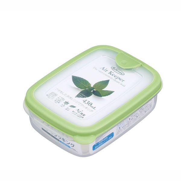 【JANコード】4901126003332【商品仕様】本体・フタ：ポリプロピレンフタ枠：エラストマー【サイズ】商品サイズ（約）：W101×D144×H49mm容量（約）：430ml【メーカ】岩崎工業【生産地】ベトナム