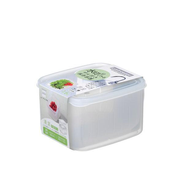 【JANコード】4901126383618【商品仕様】本体・ザル：ポリプロピレンフタ：ポリエチレン【サイズ】商品サイズ：幅146×奥行161×高さ94ｍｍ商品重量：228g容量：1600ml【メーカ】岩崎工業【生産地】日本