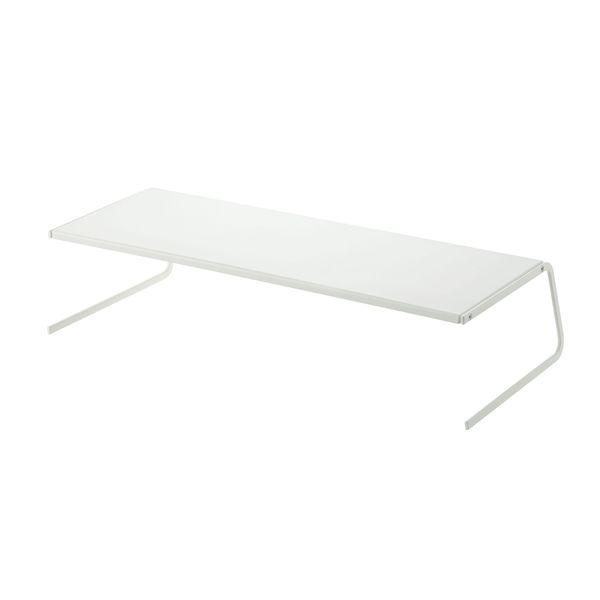 【JANコード】4903208029605【商品仕様】本体：スチール（粉体塗装）　【サイズ】商品サイズ（約）：W40xD18.5xH9cm商品重量（約）：530g耐荷重（約）：2kg組立式【メーカ】山崎実業【生産地】中国