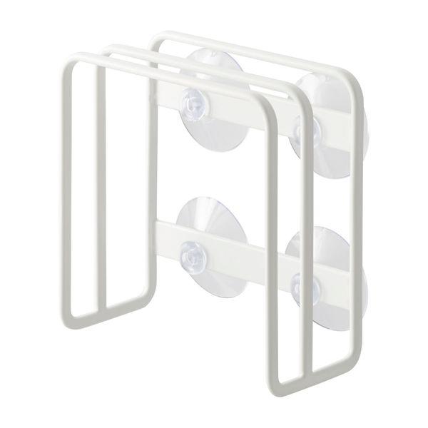 【JANコード】4903208034999【商品仕様】本体：スチール（ユニクロメッキ+粉体塗装）吸盤：ＰＶＣ【サイズ】商品サイズ（約）：W12xD6xH12cm商品重量（約）：190g耐荷重（約）：3kg付属品：吸盤×4　【メーカ】山崎実業...