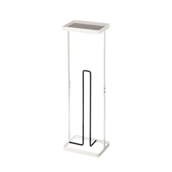 【JANコード】4903208077620【商品仕様】本体：スチール（粉体塗装）マット：合成ゴム　【サイズ】商品サイズ（約）：W16xD12xH52cm商品重量（約）：830g組立式【メーカ】山崎実業【生産地】中国