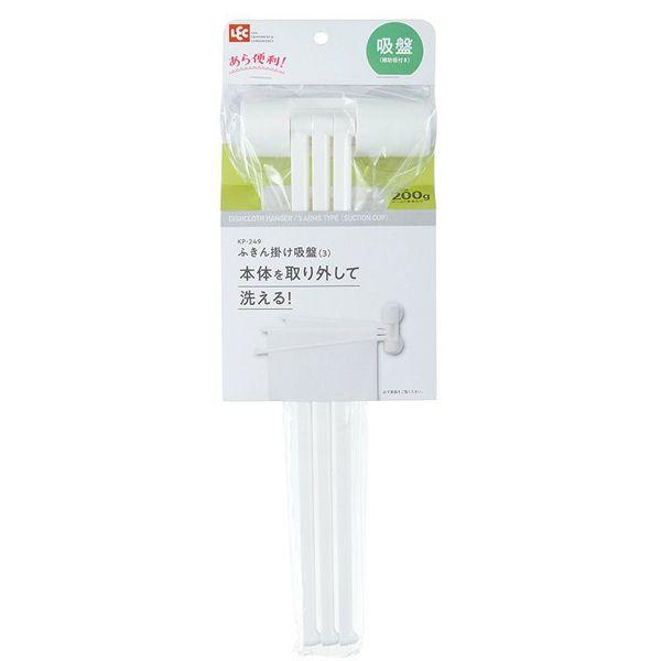 【JANコード】4903320144989【商品仕様】本体：スチロール樹脂吸盤：塩化ビニル樹脂【サイズ】本体サイズ（約）：W340×D35×H130mm取り付け方法：吸盤（補助板付き）荷重（約）：アーム1本につき200g包装形態：ヘッダー、...