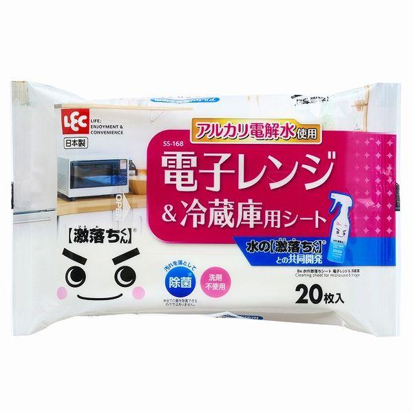 【JANコード】4903320481688【商品仕様】シート：レーヨン、ポリエステル成分：水、エタノール、アルカリ電解水、ph安定剤、除菌剤【サイズ】シートサイズ（約）：300×200mm【メーカ】レック　　　　　　　【生産地】日本