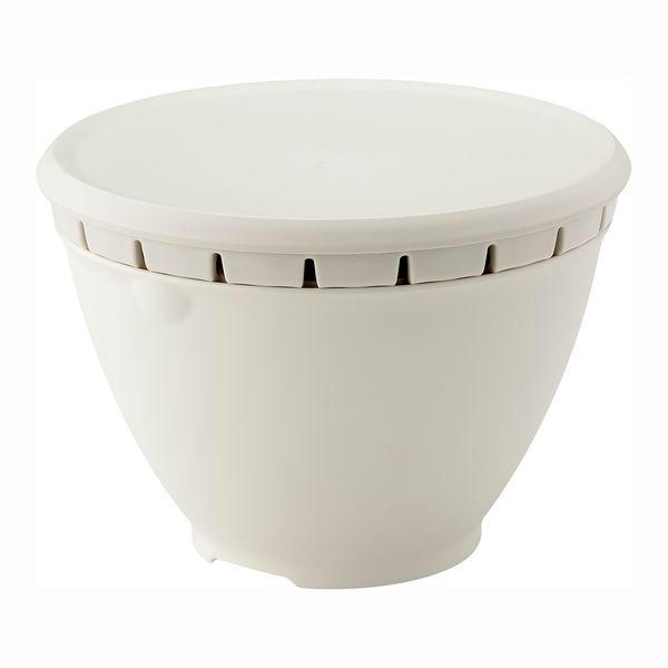 【JANコード】4971881188063【商品仕様】本体：耐熱PP（耐熱温度140℃／耐冷温度-20℃）【サイズ】商品サイズ：φ223×H157mm容量（ボール）：2.6L【メーカ】リス【生産地】日本