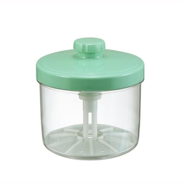 【JANコード】4973221012892【商品仕様】本体・フタ・つまみ：ポリスチレン＜br＞ネジ棒・押しフタ・止めリング：ポリプロピレン＜br＞耐熱温度：70度【サイズ】商品サイズ（約）：幅215×奥行210×高さ210mm本体重量（約）...