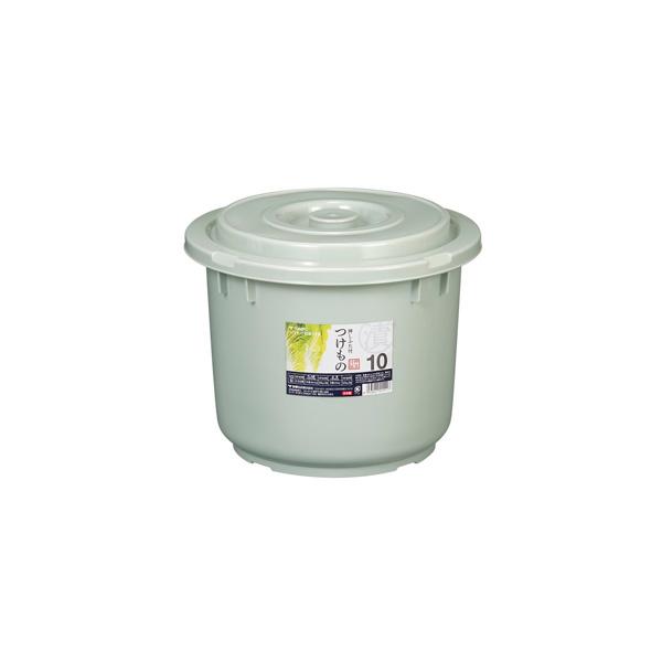【JANコード】4973221014117【商品仕様】本体：ポリエチレン＜br＞蓋・押しフタ：ポリプロピレン【サイズ】商品サイズ：外径300×高さ240mm容量：10L本体重量：0．65kg【メーカ】新輝合成【生産地】日本