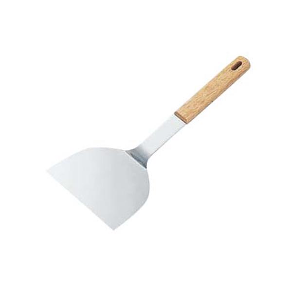 【JANコード】4976790790970【商品仕様】金属部：ステンレス鋼ハンドル：天然木（ゴムの木）【サイズ】商品サイズ（約）：105×30×265mm【メーカ】キャプテンスタッグ【生産地】台湾