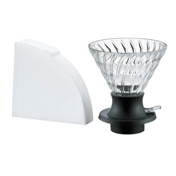 【JANコード】4977642528789【商品仕様】本体：耐熱ガラス「HARIO Glass?」ホルダー：シリコーンゴムスイッチ：PCT樹脂ステンレス球：ステンレス【サイズ】商品サイズ（約）：幅136×奥行136×高152mm、口径136...