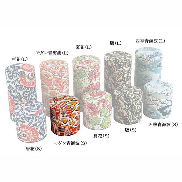 【JANコード】4988484880881【商品仕様】本体・蓋・中蓋：ブリキ表面：和紙【サイズ】商品サイズ（約）：φ7.5×H8?（100g平）【メーカ】ヤマコー【生産地】日本