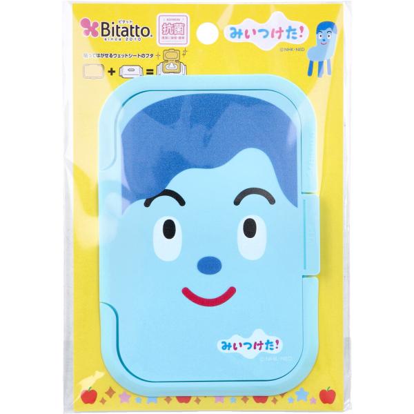 Bitatto(ビタット) 貼ってはがせるウェットシートのフタ みいつけた! コッシー 1個入