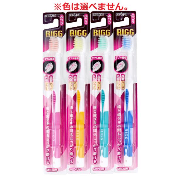 リグハブラシ ふつう B-A67 1本入歯面ケア。●ダブル植毛：内側ハード＋外側ソフトのダブル植毛なので歯と歯グキの境目もしっかり磨ける。●フラット毛：歯面に付いた汚れを落とす。●ラバークリップ：手にぴったりフィットして握りやすいラバークリップ。