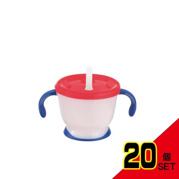 リッチェル アクリア コップでマグ ストロータイプR ネイビーブルー × 20点