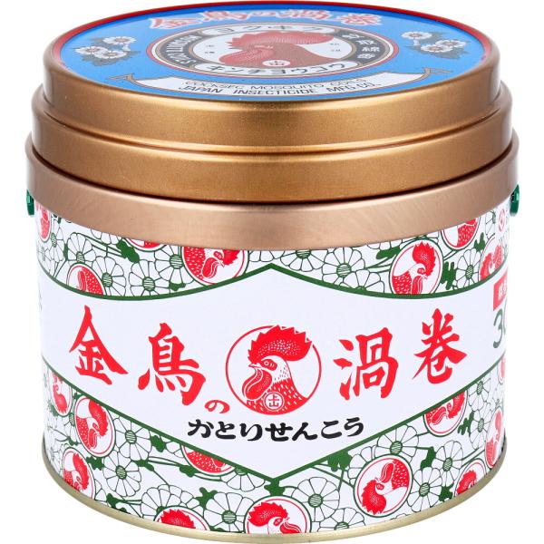 金鳥の渦巻 蚊取線香 30巻入