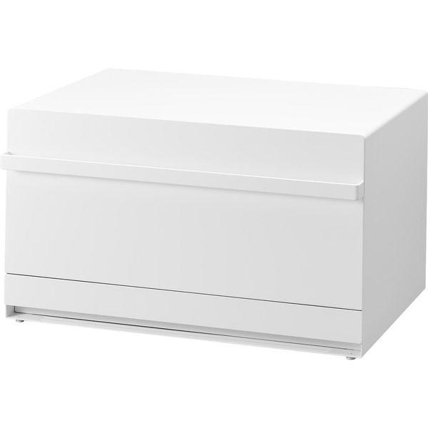 【JANコード】4903208018579【商品仕様】本体：スチール(粉体塗装)　【サイズ】商品サイズ（約）：本体：W45xD34.5xH29.5cm商品重量（約）：10300g耐荷重（約）天板：6kg上段引き出し(天板に物を置かない場合)...