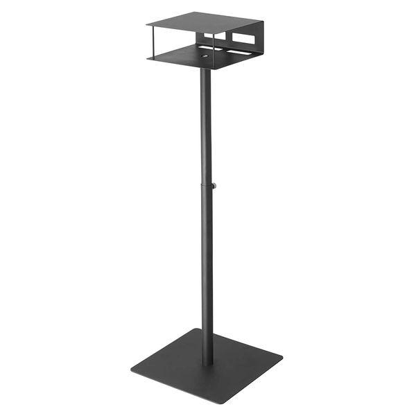 【JANコード】4903208060288【商品仕様】本体：スチール（粉体塗装）【サイズ】商品サイズ（約）：W35xD35xH77〜120cm商品重量（約）：5100g耐荷重（約）天板：1.5kg収納部：1.5kg天板サイズ：W25×D25...