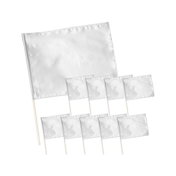 集団行動で映える大きなサテン製カラーフラッグ! サテン大旗,サテン素材,サテン,大旗,旗,フラッグ,カラー旗,カラーフラッグ,シルバー,10本組,団体用,お得セット,運動会,体育祭,演技,ダンス,集団行動,イベント,手旗,幼稚園,保育園,学...