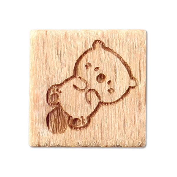 海の癒し系、ラッコのスタンプ スタンプ,木製スタンプ,ゆるいどうぶつ,ラッコ,らっこ,ほっこり,海の生き物,はんこ,ゴム印,ゴムスタンプ,アンティーク,クラフト雑貨,手帳,ノート,ラッピング,ギフト包装,プレゼント,かわいい,文房具,ステー...