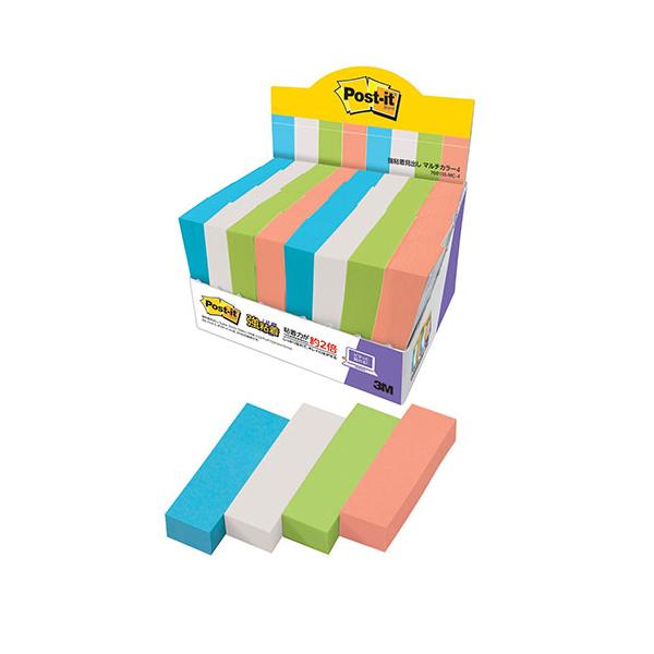 ポストイット 強粘着見出し マルチカラー4 増量パック ポスト・イット,強粘着,見出し,マルチカラー