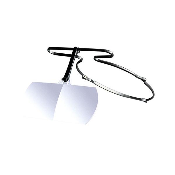 疲れない、痛くならない、掛け心地がやさしい。体に優しい、チタンを使った新しい“ルーペ”