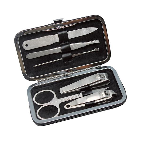 高級ステンレス製ネイルケアセット6P