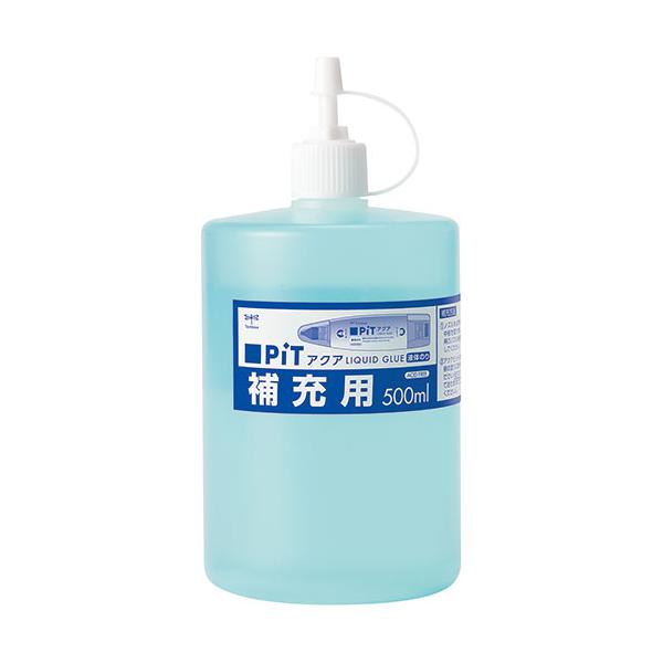 細かい貼り付けも、大きな貼り付けも得意なツインタイプの液体のり トンボ鉛筆,トンボ,のり,液,詰め替え,ピット