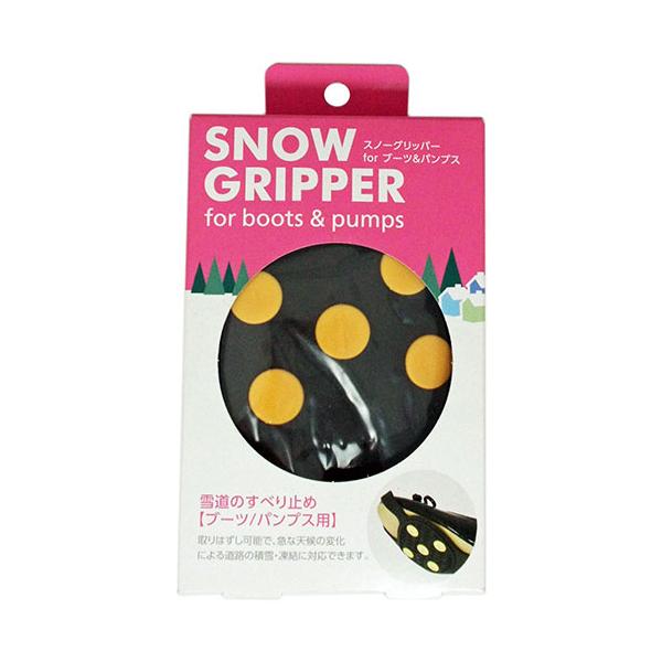 金属ピンが雪道でもしっかりとグリップ SNOW GRIPPER,滑り止め,雪用,旅行,携帯用,転倒防止,雪道,登山,空港