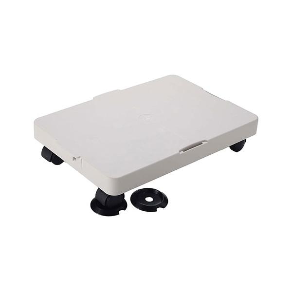 縦にも横にも連結できる、とっても便利な平台車。