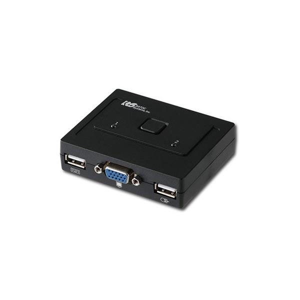 複数パソコンを省スペース化!コンパクトなワイド対応パソコン切替器。デスクトップ環境を2台のパソコンで切り替えて快適操作。 ratocsystems