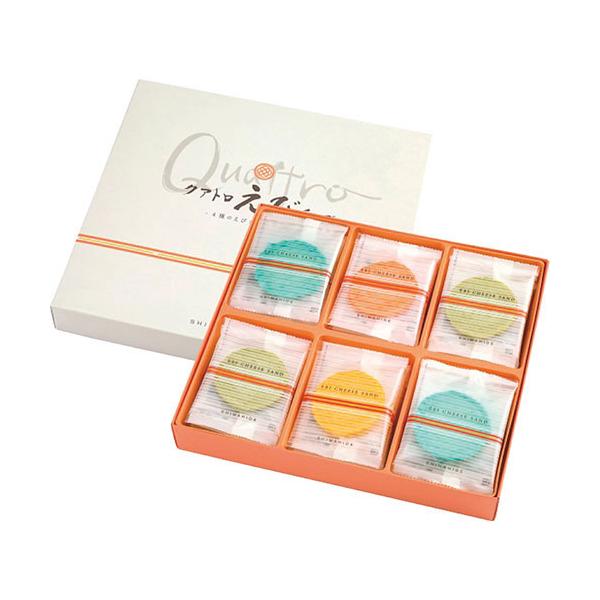 海老菓子本舗 志ま秀のクアトロえびチーズ 和菓子,贈答,引き出物,お歳暮,お中元,ギフト,送りもの