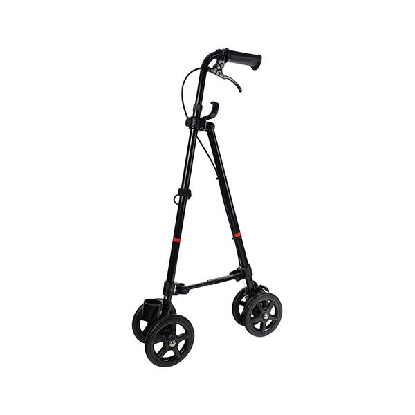 手すり感覚で使用できる車輪付きステッキ 脚,足,杖,ステッキ,補助,敬老の日,お年寄り,お出かけ,自立,歩く,走る,動く,プレゼントフジホーム,負担軽減,長さ調整,介護,介護用品,福祉用具,歩行,歩行補助,歩行支援シニアケア,リハビリ,介助...